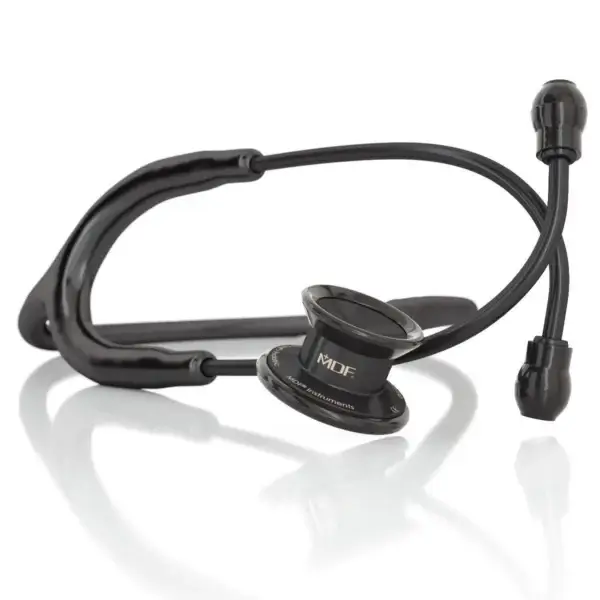 MD One® Pediatric Stethoscope – Black/BlackOut – Nattakit Health Care ...